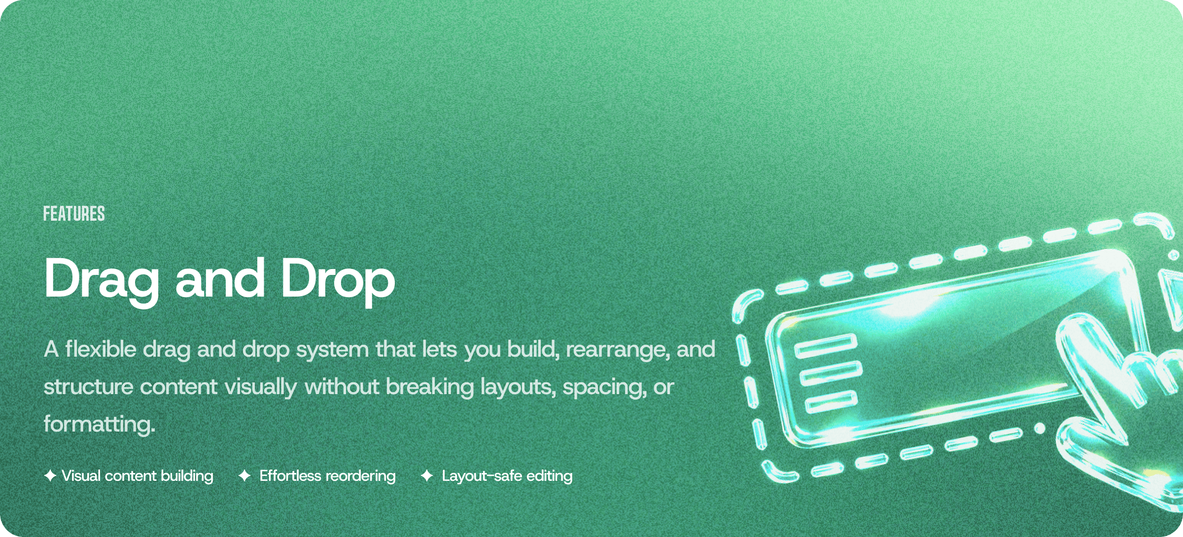 Drag-and-Drop Editor with Layout-Safe Reordering | Eddyter | Eddyter
